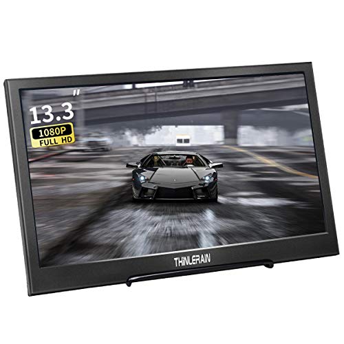 Thinlerain 13.3 Inch Full HD 1920x1080 IPS Screen Ultra Thin Portable ...