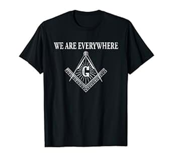 Amazon.com: Masonic Lodge Shirt We Are Everywhere Masonic Regalia Shirt ...