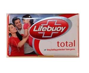 Amazon.com : Lifebuoy Total Red Soap India, 90 Grams, 12 Count : Bath ...