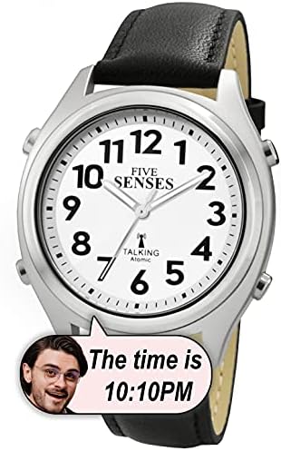 ATOMIC Talking Watch - Sets Itself FIVE SENSES unisex Talking Watch ...