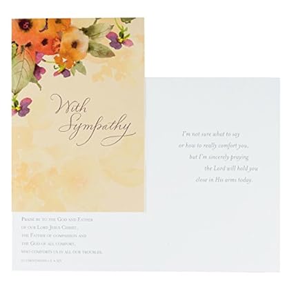 DaySpring - Sympathy - Comfort and Prayers - 12 Boxed Cards (53695 ...