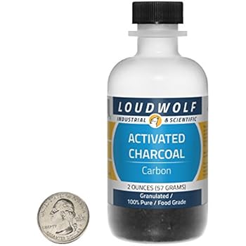 Amazon.com: Activated Charcoal/Course Granules / 2 Ounces / 100% Pure ...
