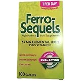 Amazon.com: Ferro-Sequels 65 Mg 100 Caplets: Health & Personal Care