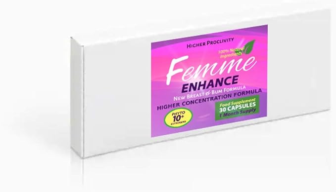 Femme Enhance - Pills for Breast Enlargement, for Women and for Men, 1 ...
