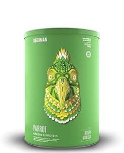 Parrot Greens & Protein Birdman (900gr) Súper Alimento Verde y Proteína ...