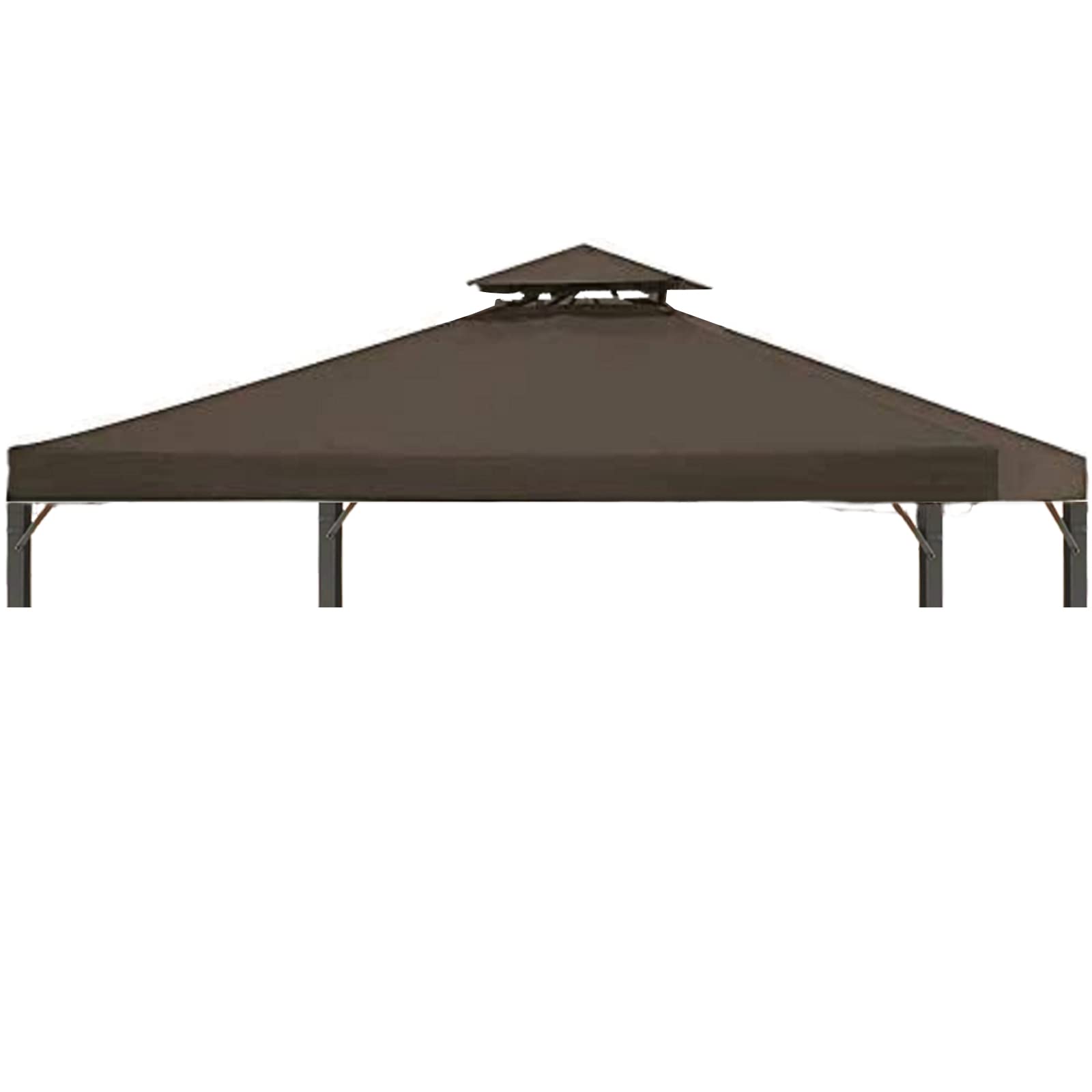 DURCOVER Gazebo Replacement Top 10x10 FT, Gazebo Canopy Replacement ...