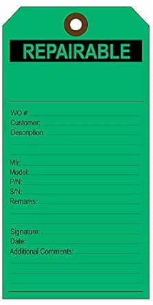 Federal Aviation Administration FAA Inspection Tags (Pack of 100 ...