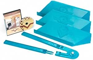 Cut-N-Crown Crown Molding Jig Pro Kit 3 Angle Jigs Protractor and ...