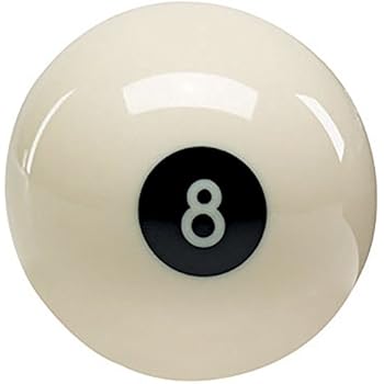 Amazon.com : Aramith Billiard Balls White 8 Ball : Sports & Outdoors
