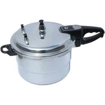 Amazon.com: Casa Essentials Aluminum Pressure Cooker, 5 Qt.: Kitchen ...
