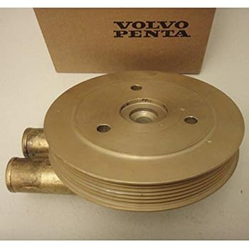 Amazon.com: Volvo Penta New OEM Sea Water Cooling Pump Impeller Repair ...