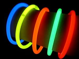 Amazon.com: Glow Sticks Bulk Wholesale Bracelets, 100 8” Glow Stick ...