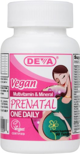 DEVA - VEGAN PRENATAL MULTI-VITAMIN & MINERAL - 90 CAPSULES