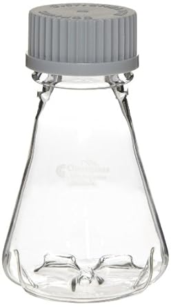 Chemglass CLS-2052-04 Glass 250mL Shake Flask, with 6 Baffles and ...
