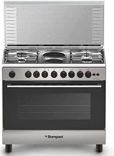 Bompani, Italy, Gas Cooker, 4 Gas Burner, 2 Electric Burner, 60 * 90 cm ...