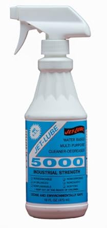 Amazon.com: Jet-Lube 5000 Water Based Cleaner and Degreaser, 16 oz ...