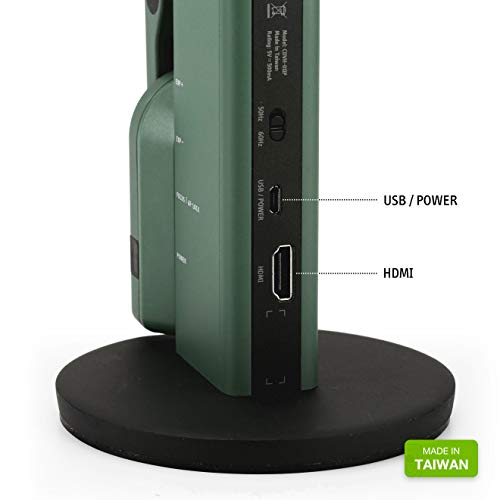 Ipevo VZ-R HDMI/USB Dual Mode 8MP Document Camera — Mac OS, Windows, Chromebook Compatible for ...