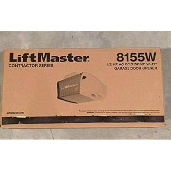 LiftMaster Contractor Series 8155 1/2HP Belt Drive Garage Door Opener ...