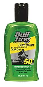 Amazon.com: BullFrog Land Sport, Quik Gel Sunscreen SPF 50 5 oz ...
