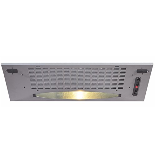 Cookology BUCH900SS Integrated Extractor Fan | 90cm Built-in Canopy ...