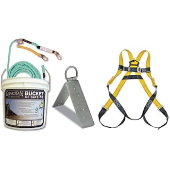 Guardian Fall Protection 00830 BOS-R25 Bucket of Safe-Tie with 2 ...