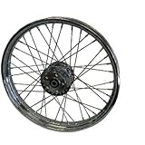 Amazon.com: Black Front 40 Spoke Wheel 21"x 2.15" (fits Harley FXD 2000 ...