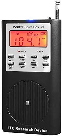 GhostStop Spirit Box SB7 with Temp and Built-in Flashlight - Newest ...
