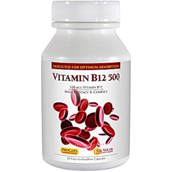 Amazon.com: Andrew Lessman Vitamin B12-500, 60 Capsules: Health ...