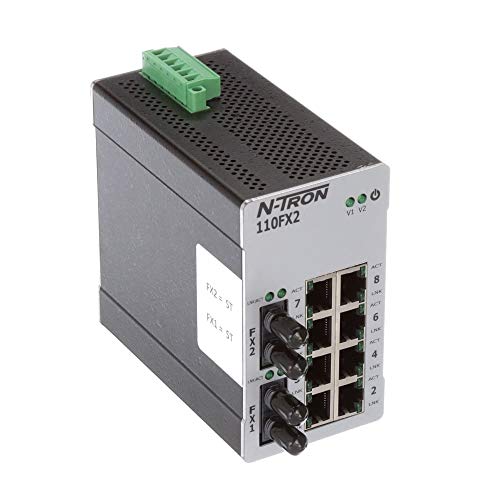 Amazon.com: N-tron Ethernet Switch 110FX2-ST: Industrial & Scientific