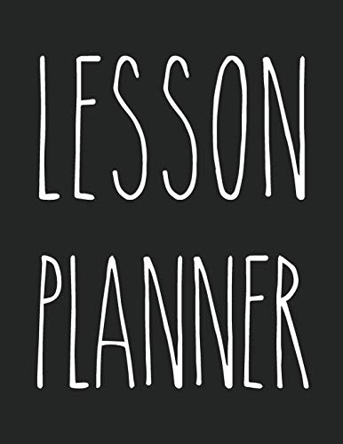 2019-2020 Lesson Plan Book: Skinny Font | 7 Subjects | 40 weeks ...