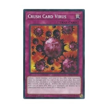 Amazon.com: Crush Card Virus - SR06-EN031 - Common - 1st Edition: Toys ...
