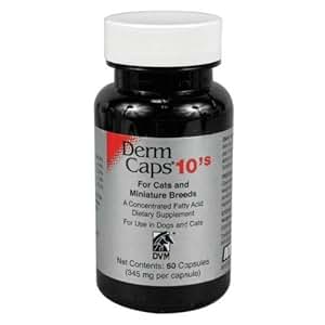 Amazon.com : Derm Caps 10's - 60 ct : Pet Supplies