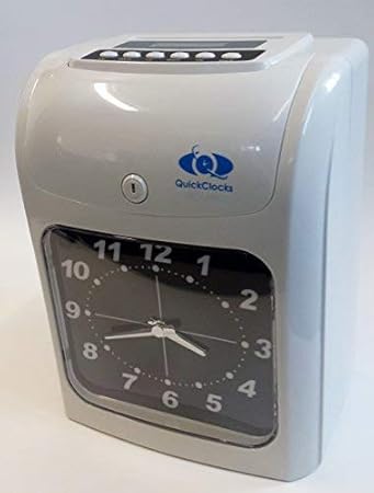 QuickClocks Clocking in Machine Time And Attendance Recorder: Amazon.co ...