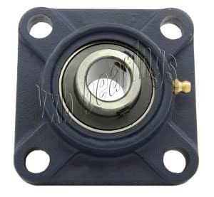 1 1/2" Bearing UCF-208-24 + Square Flanged Housing Mounted Bearings ...