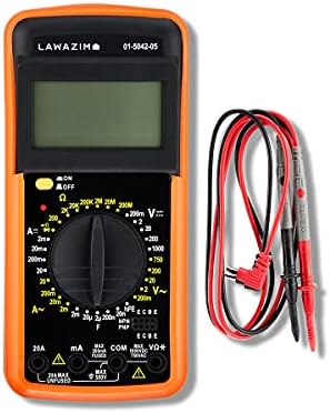 Digital Multimeter Auto-Ranging Tester AC/DC Current 0-1000 Volt price ...