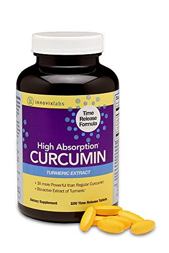 High Absorption CURCUMIN TURMERIC Extract (by InnovixLabs). 100 Time ...