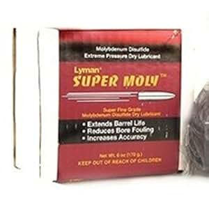 Amazon.com : Lyman Super Moly Superfine Grade Powder Lubricant, 6oz ...