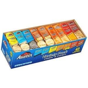 Austin Cookies and Crackers VARIETY PACK - Choco Cremes, Vanilla Cremes ...