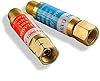 YOUHO Oxygen Acetylene Flashback Arrestors Set Regulator End 9/16-18 ...