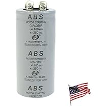 100uF 100MFD 125V AC Motor Starting Run Capacitor Gray, 57% OFF