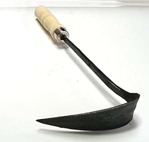 Amazon.com: Professional Rail Cast Iron Hand Plow Hoe,Furrowing Hoe ...