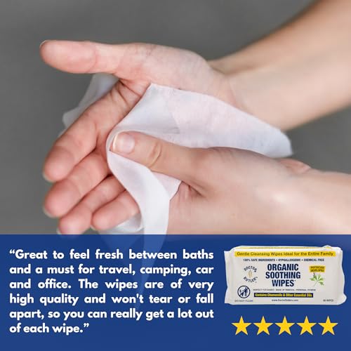 Doctor Butler's Soothing Wipes – All-Purpose Wet Wipes For Sensitive ...