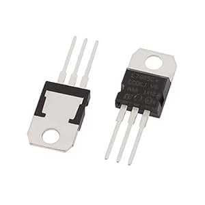 Amazon.com: Aexit 2Pcs 5V Transistors 1.5A 3 Pin Terminals L7805CV ...
