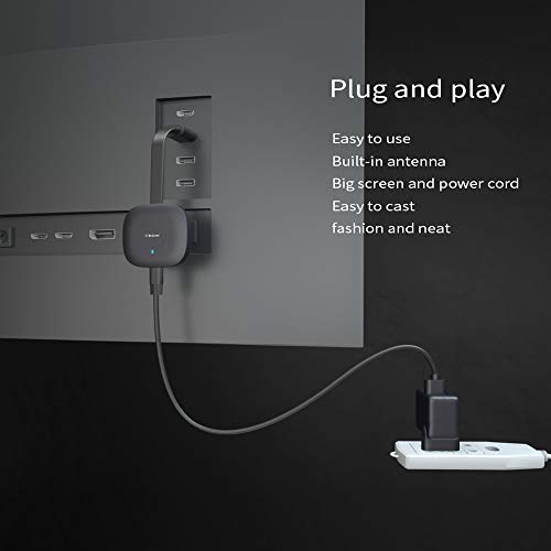 Draadloze HDMI WIFI Display Dongle, Mirascreen G18 4K HDR WiFi HDMI ...