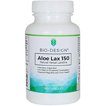 Amazon.com: BIO-DESIGN Aloe Lax 225 180 Capsules: Health & Personal Care