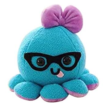 Amazon.com: 10cm Cute Octopus Plush Toy Soft Stuffed Animal Doll Xmas ...