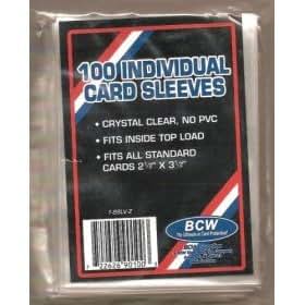 Amazon.com: BCW Card Sleeves, 2 5/8 x 3 5/834;: Toys & Games