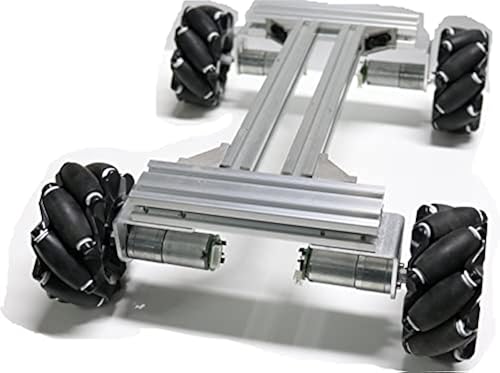 Mecanum Wheel 4wd Metal Robot Car Chassis Remote Control Learning Kit For Arduino Raspberry Pie