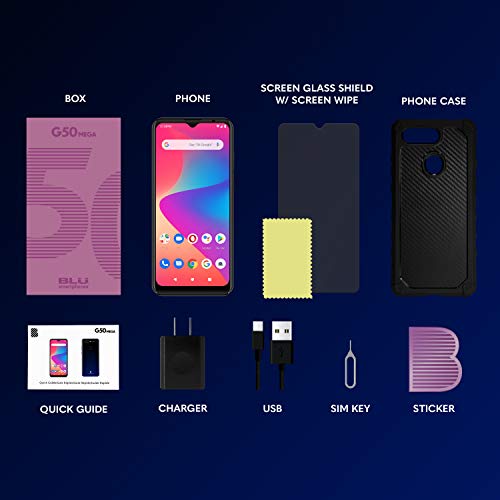 BLU G50 MEGA | 2021 | All day battery | Unlocked | US version | US ...