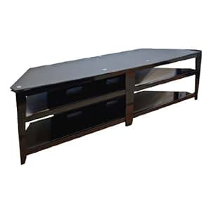 Amazon.com: TechCraft BCE82 82-Inch Wide Flat Panel TV Stand - Black ...